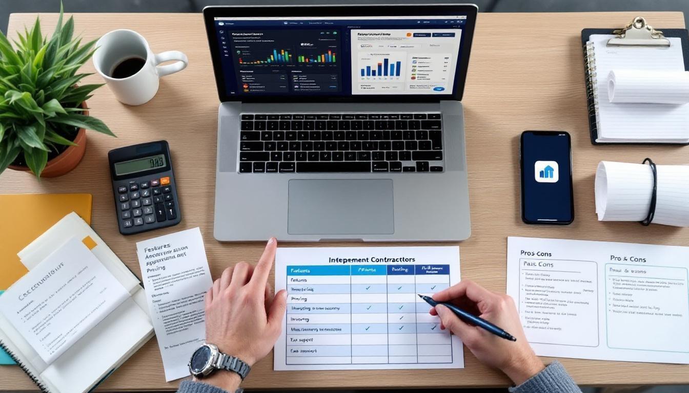 How to Choose Accounting Software for Independent Contractors - adding technology